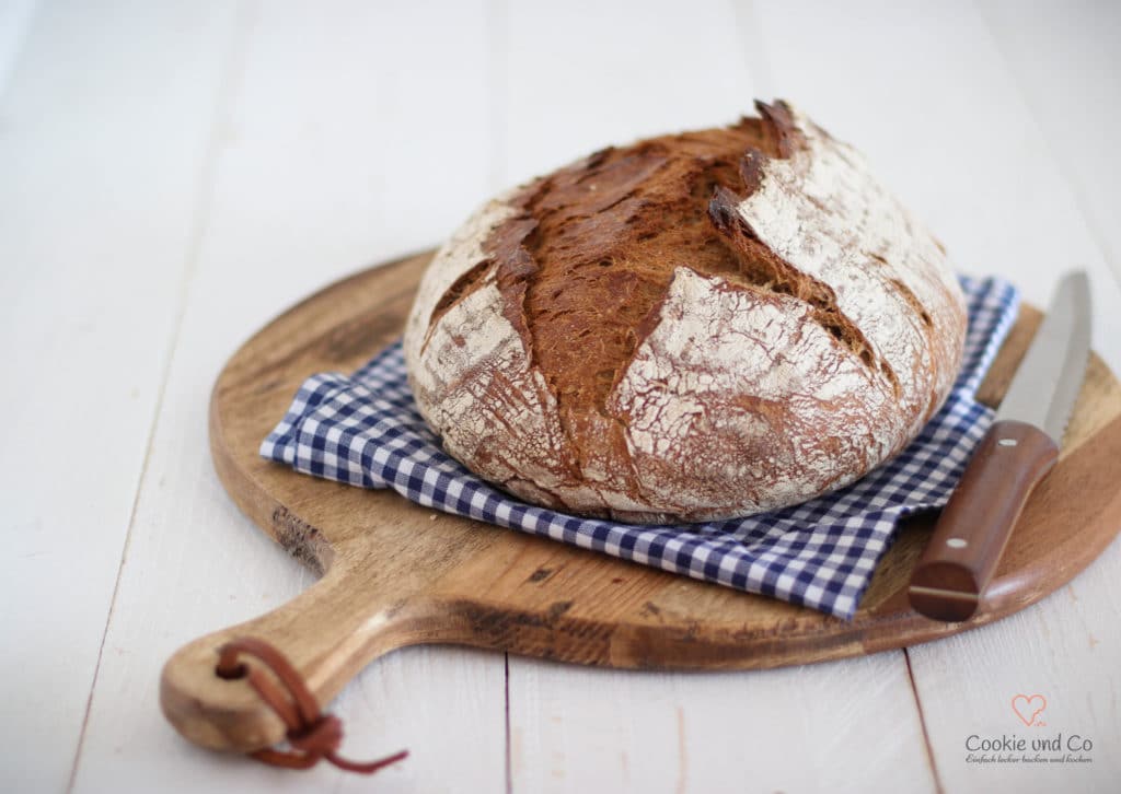 Rustikale Ruchkruste: locker & saftig (über Nachte)