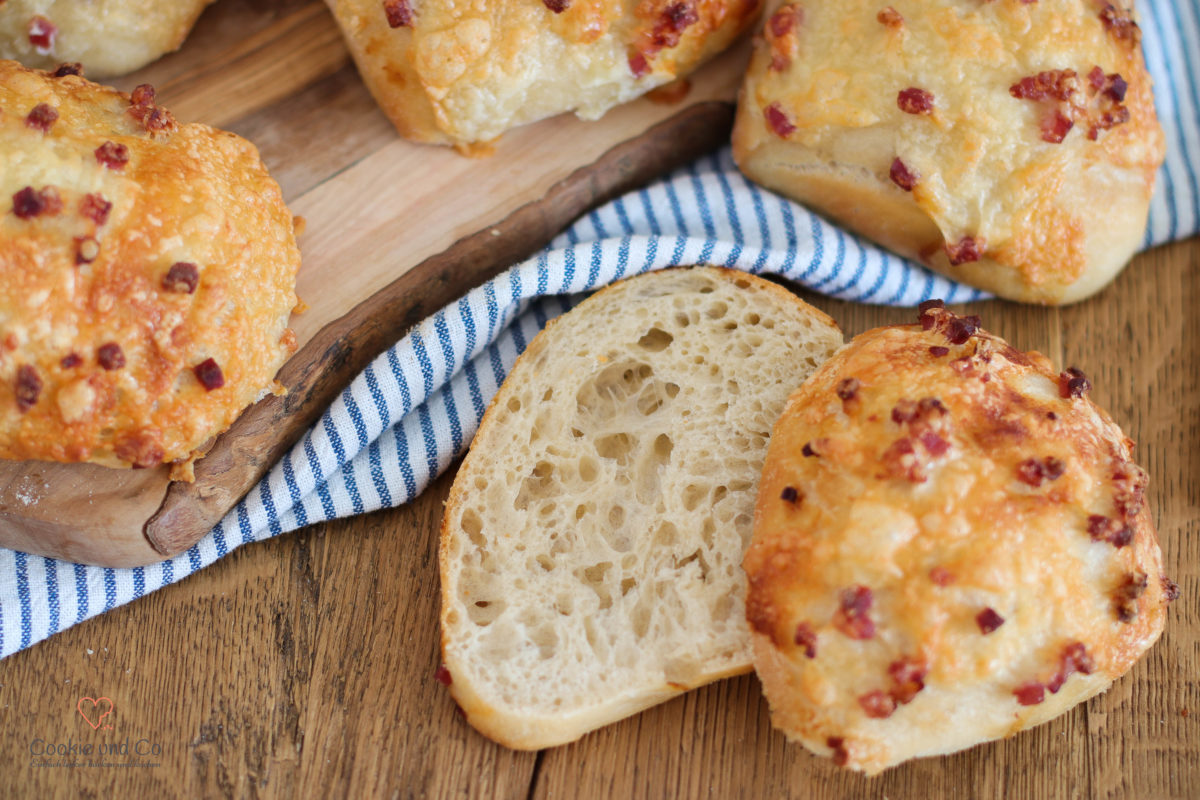 Käse-Weckle (mit Speck) | Cookie und Co