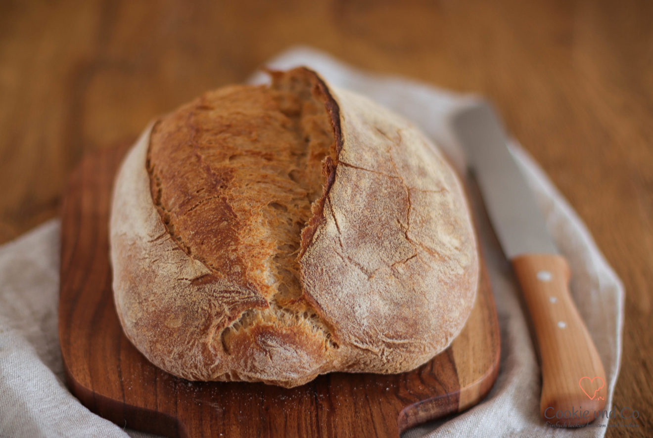 Pane rustico − rustikales Mischbrot mit Sauerteig